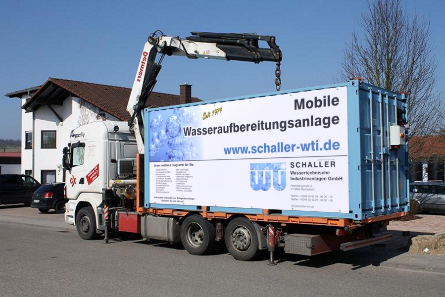 Leihanlagen | Mobile Wasseraufbereitung | Schaller WTI GmbH